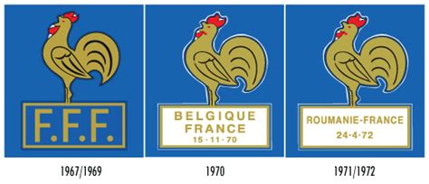 Football Teams Shirt And Kits Fan France Crest 60s And 70s
