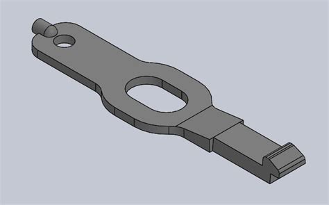 Hobby Caravan Cupboard Latch Von Pajaa Kostenloses Stl Modell