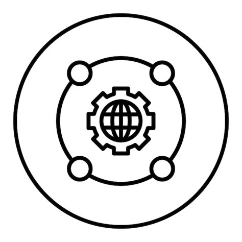 Premium Vector Network Integration Icon Vector Image Can Be Used For