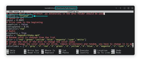 在 Linux 终端显示动画式 Ascii 生日祝福 Linuxstory