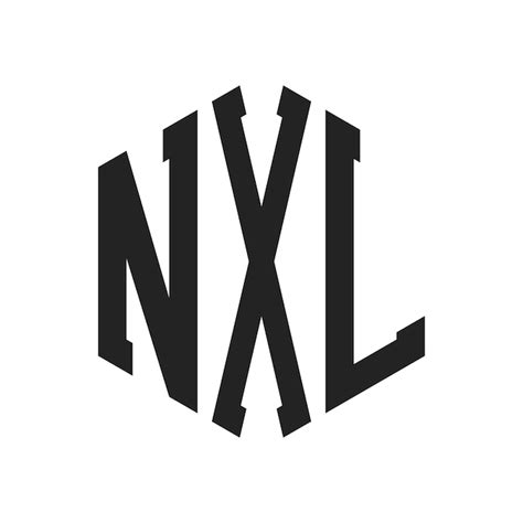 Premium Vector Nxl Logo Design Initial Letter Nxl Monogram Logo Using