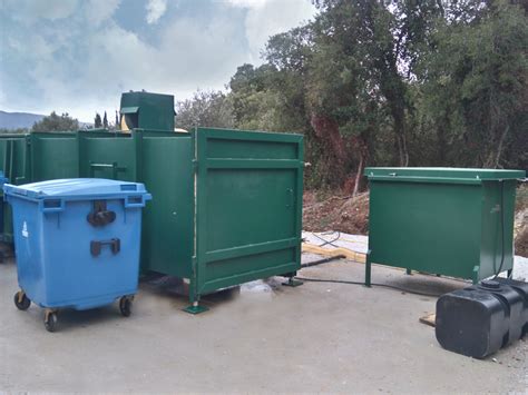 Composting Container Αερόβια Βιολογική Επεξεργασία Οργανικών