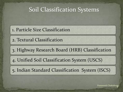 Classification Of Soil PPTX