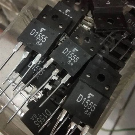 Transistor D1555 Asli Original Ic Tr 2sd1555 Tr Horizontal Horisontal D1555 Original Baru 100