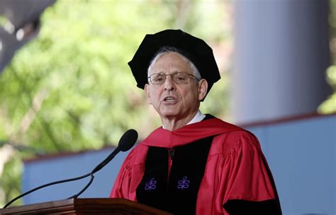 Speaking At Harvard Garland Issues Call To Public Service In Wake Of