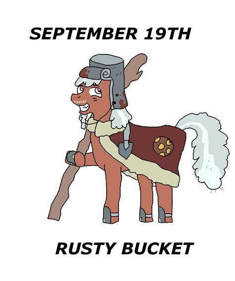 Draw An Mlp Character 263 Of 366 Rusty Bucket By Eunos On Deviantart