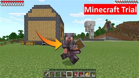 I Made A Netherite Armor In Minecraft Trial Survival Gameplay Part 13 Minecraft Trial Youtube