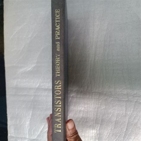 Vintage Book Theory And Practice Transistors Shopee Philippines
