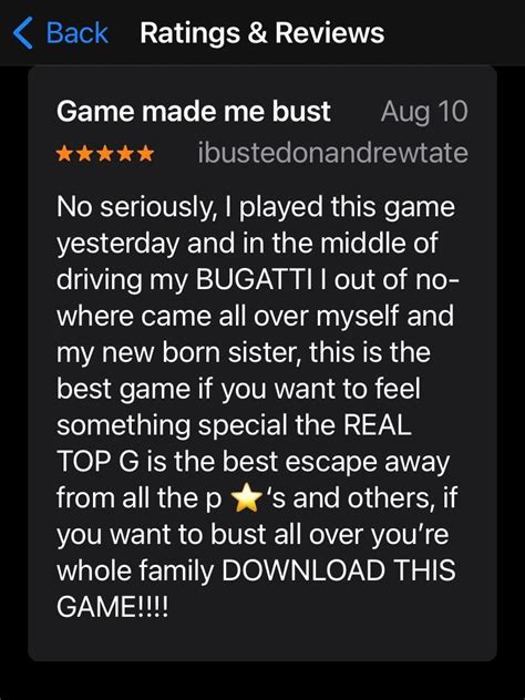 Andrew Tate App Game Review 😂 Rh3h3productions