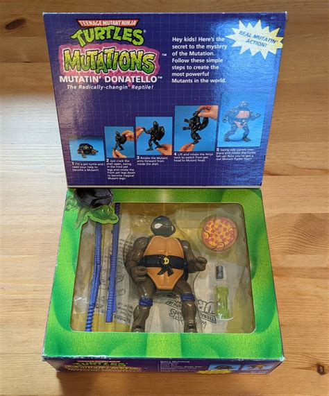 Mutatin Donatello Mutations Tmnt Teenage Mutant Ninja Turtles 1992 90s Complete 4584670262
