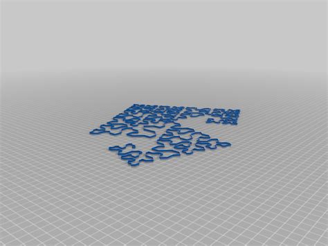 Fractal Curves Generator By Ignis Veneficus Download Free Stl Model