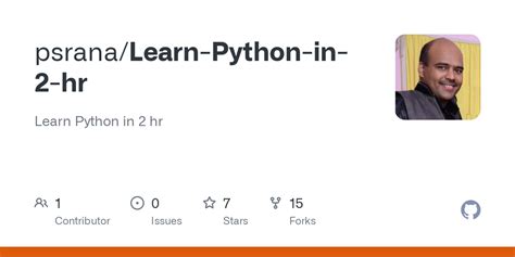 Github Psrana Learn Python In Hr Learn Python In Hr