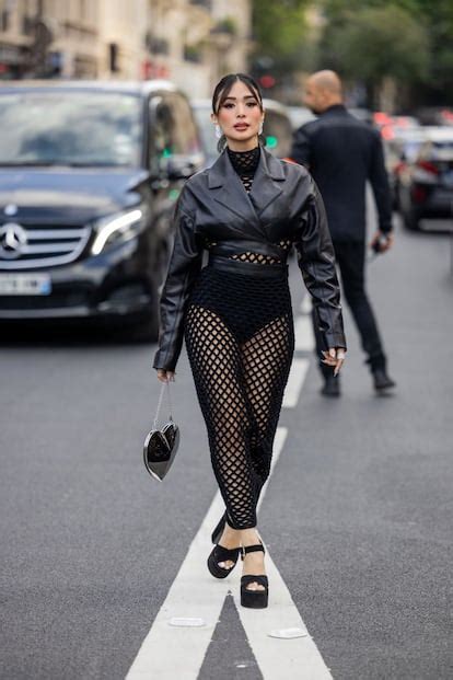 Naked Dresses The Trend On Paris Streets During Haute Couture Week