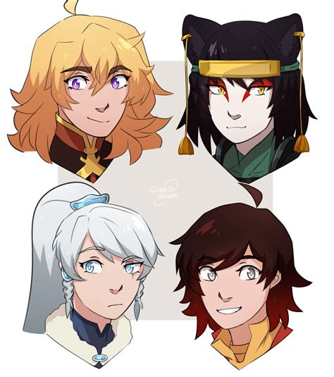 You Can Call Me Inu — Rwby Avatar Au Ruby Is The Avatar Ofc