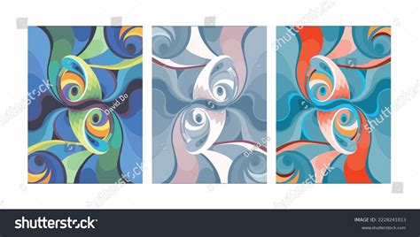 Colorful Patterns Scalar Shapes Stock Vector Royalty Free 2228241013
