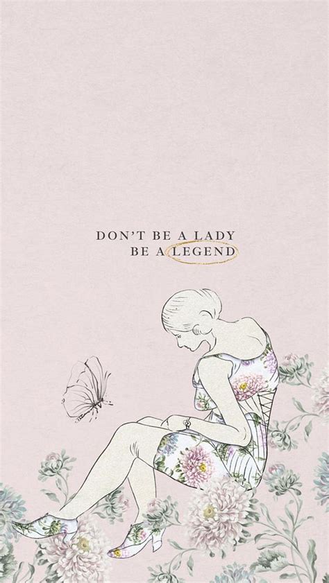 Aesthetic Feminism Quote Iphone Wallpaper Premium Photo Rawpixel