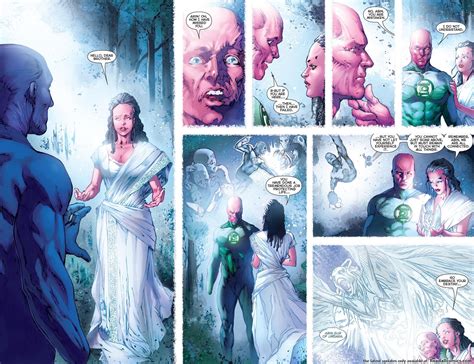 Comic Excerpt Abin Sur Becomes The White Lantern Flashpoint Abin