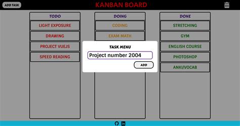 Github Vlzherkanban Board