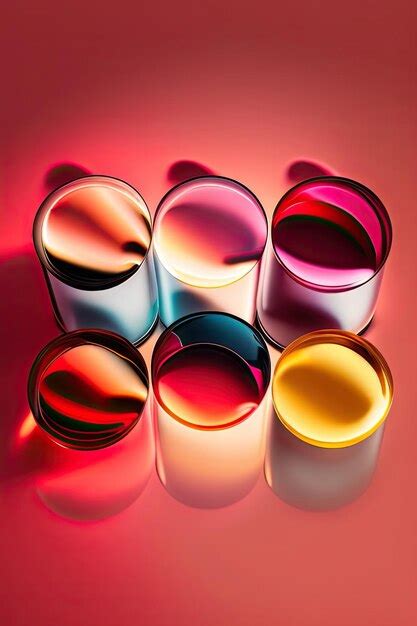 Premium Ai Image Glasses Glasses Of Red Rose And White Wine With