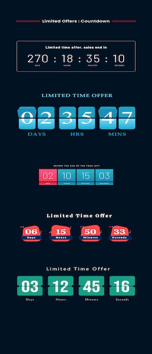 Doody Countdowns Jquery Countdown Timers By Infodudetech Codecanyon