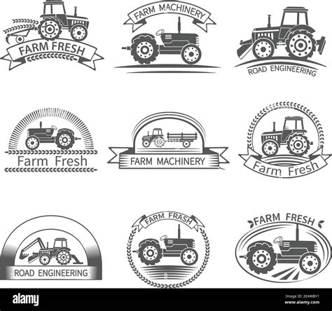 Tractor Driver Stock Vector Images Alamy
