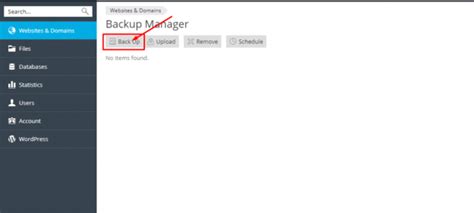 Backup và restore website trên hosting Plesk panel như thế nào