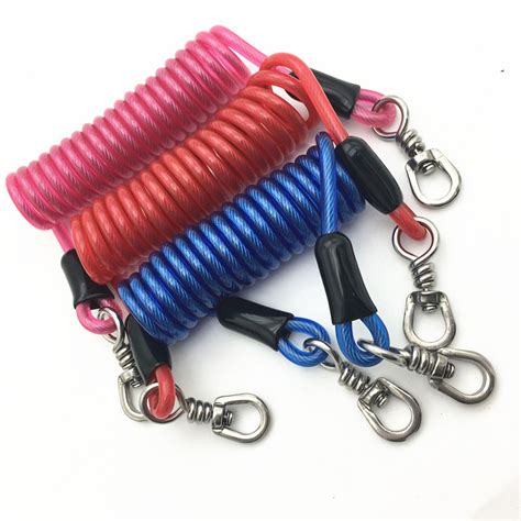 China Spring Coil Tether Lanyards Ropes Manufacturers And Suppliers