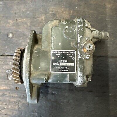 Ignition Magneto Cw 13215e1716 Fmpei 2b Fairbanks Morse Made In Usa As