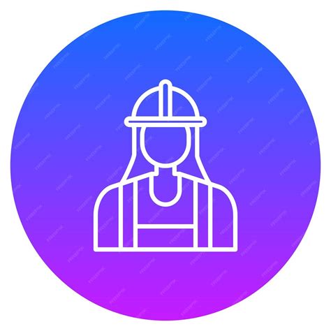 Premium Vector Female Engineer Vector Illustration