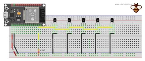Dallas Ds18b20 With Esp32 And Esp8266 All Onewire Topologies Long