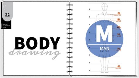 [인체]22 Drawing Body Man 9등신 인체 남자 그리기 Youtube