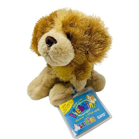 Ganz Lilkinz Webkinz Brown Tan Cocker Spaniel Plush Stuffed Animal