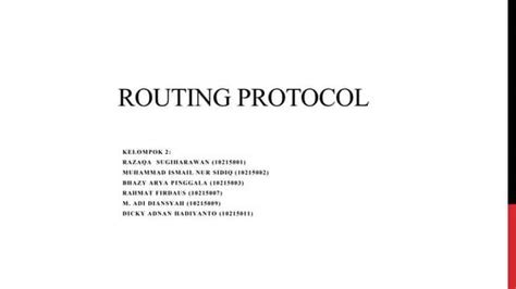 materi jaringan komputer routing dinamis ppt