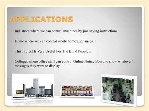 Voice Recognition Based Home Automation System Using Arm 7 Pptx Home Appliances Home And Garden