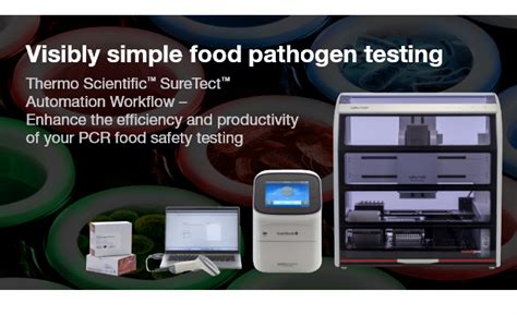 Efficiency And Productivity Of Pcr Food Safety Testing