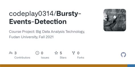 github codeplay0314 bursty events detection course project big data
