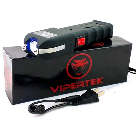Vipetek Genuine Vipertek Vts 989 Heavy Duty Rechargeable Stun Gun With