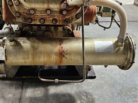 Used Mycom N8wa Reciprocating Compressor Nh3 Hos Bv