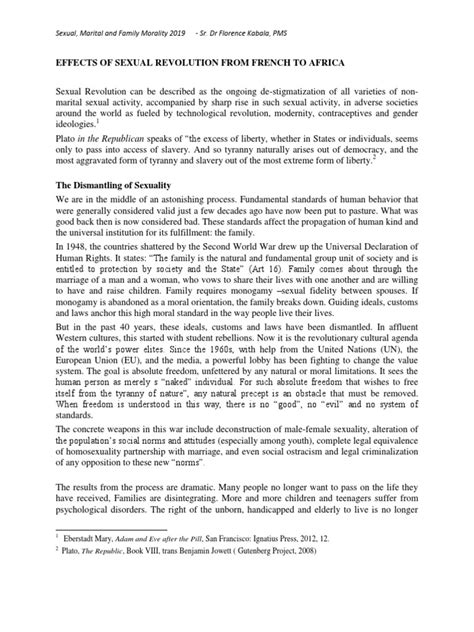 Effects Of Sexual Revolution Sti 2019 Download Free Pdf Hivaids