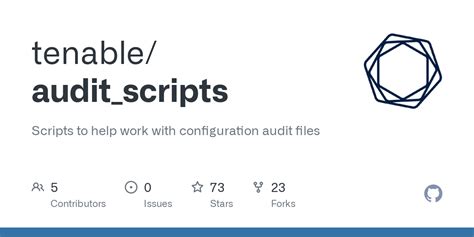 Github Tenableauditscripts Scripts To Help Work With Configuration