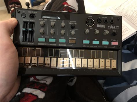 Just Received My First Hardware Synth A Korg Volca Fm For Christmas Ive Had A Blast Playing