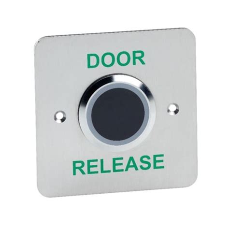 Flush Mount Touch Free Infrared Exit Button STP NT