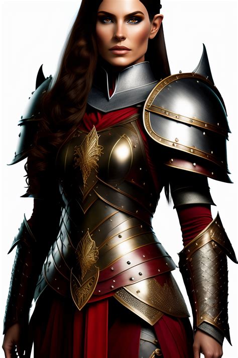 Lexica Female Elf Warrior Wearing Armour