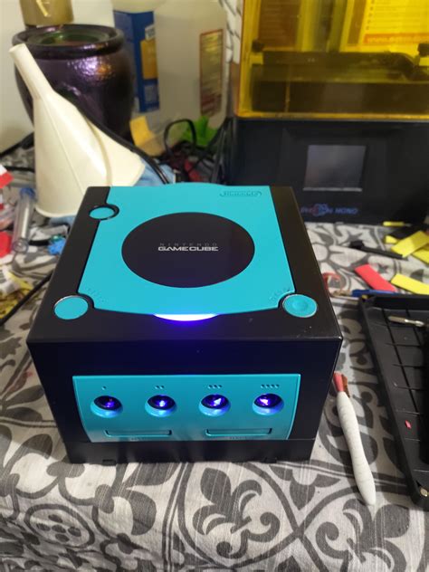 My Fully Modded Gamecube Proud Of How It Came Out Gamecube