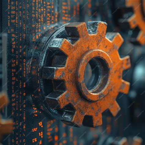 Realistic Depiction Of The Rust Programming Language Code In An Ide
