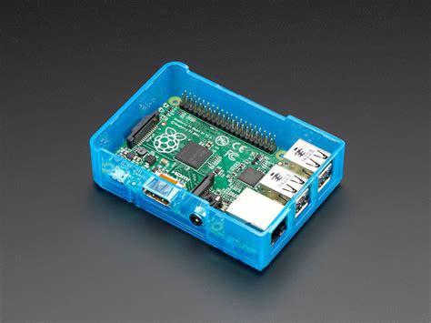 buy pi model b pi 2 pi 3 case base blue ada2252 adafruit