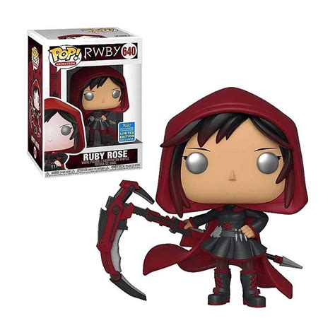 Boneco Ruby Rose 640 RWBY Limited Edition Funko Pop LACRADO MeuGameUsado