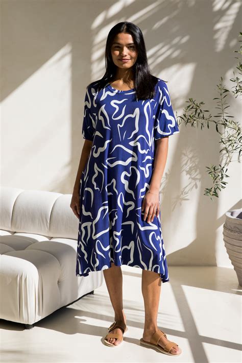Kiana Dress Seaport Final Sale Pq Collection