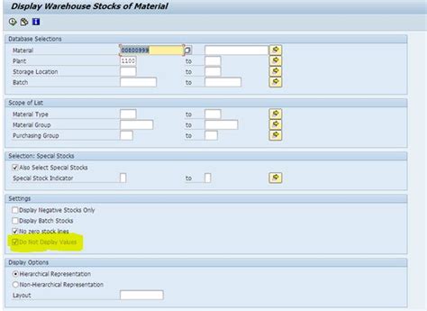 Solved Mm60 Mb51 Mb52 No Cost Sap Community