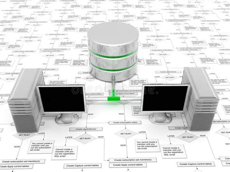 Database Array Stock Illustrations 3031 Database Array Stock